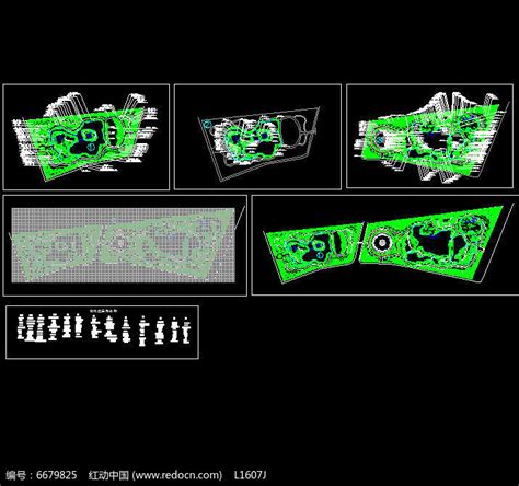 上海某公园规划种植设计图图片 植物 编号6679825 红动中国