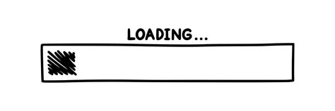 Progress Loading Bar Infographics Design Element With Status Of