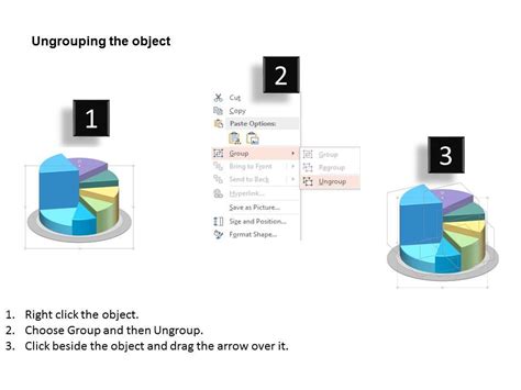 1214 Colored Pie Graph Style Bar Graph For Result Representation PowerPoint Template