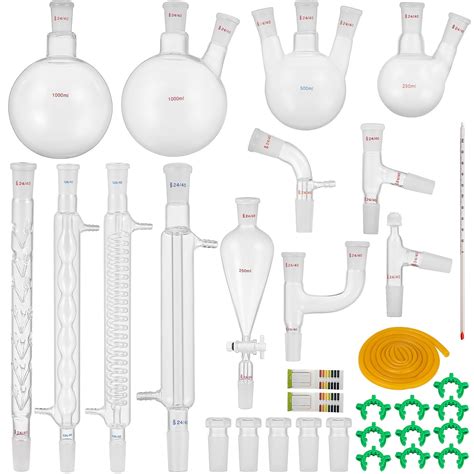 Vevor 32pcs 2440 Joints Lab Glassware Kit Organic مصر Ubuy