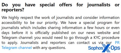 Press And Pressure Ransomware Gangs And The Media Sophos News