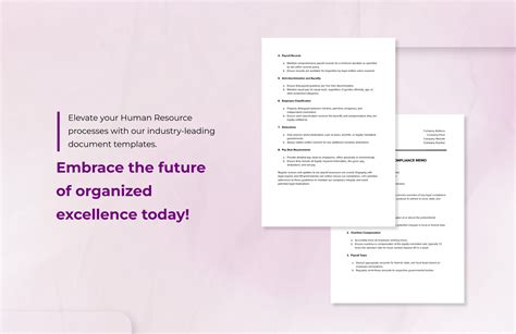 Payroll Legal Compliance Memo HR Template In Word PDF Google Docs Download Template Net