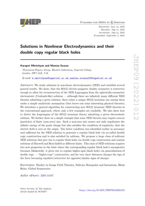 pdf solutions in nonlinear electrodynamics and their double copy
