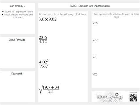 Estimation And Approximation Teaching Resources