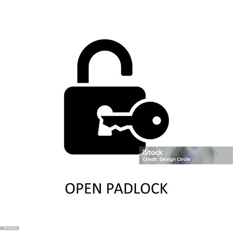 잠금 장치 벡터 솔리드 아이콘 디자인 일러스트레이션을 엽니다 화이트 백그라운드 Eps 10 파일에 은행 및 지불 기호 벡터에 대한 스톡 벡터 아트 및 기타 이미지 Istock