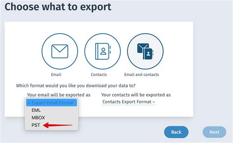 Export Your Emails And Contacts As A File Export Xfinity Support By Shuttlecloud