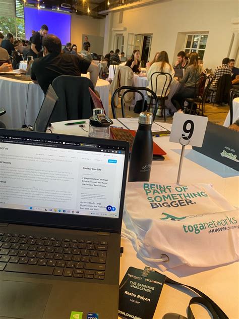 Rasha Raiyan On Linkedin Cybersecurity Ransomware Hackathon Toga