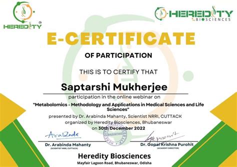 Saptarshi Mukherjee On Linkedin Thank You Heredity Bioscience Topic
