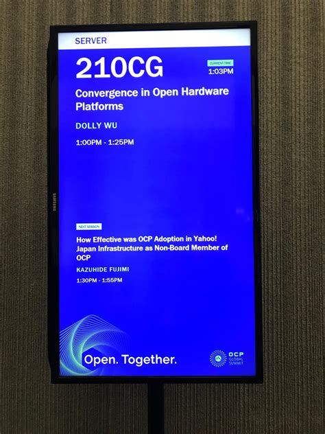 I Am Glad To Share Our Ocp Works In Ocp Global Summit In Sanjose Especially Our Cost Saving By