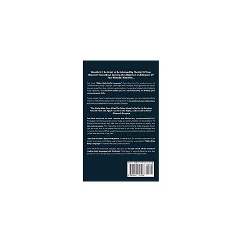Buy Alpha Male Body Language How To Analyze People Speed Read People