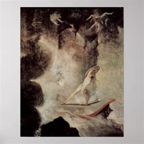 Odysseus In Front Of Scylla And Charybdis Poster Zazzle