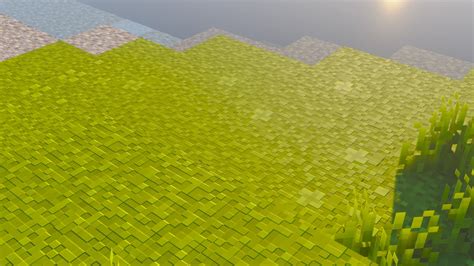 Simple Grass Flowers Pbr скачать ресурспак для Minecraft