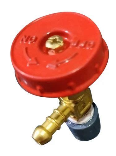 Golden And Red Mild Steel LPG Cylinder Adapter For Hotel Restaurant At Rs Piece In Vasai Virar
