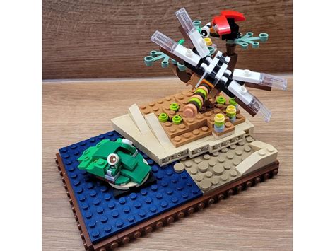 Lego Moc Pondside Idyll 31143 Alternate Build By Macharius Rebrickable Build With Lego