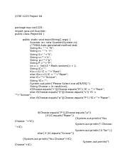 Project04 Java CSE 1223 Project 04 Package Osu Cse1223 Import Java