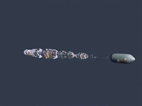 Bullet Trails 3d Model