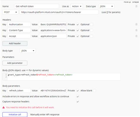 Api Connection For Applicationx Form Urlencoded Error Apis