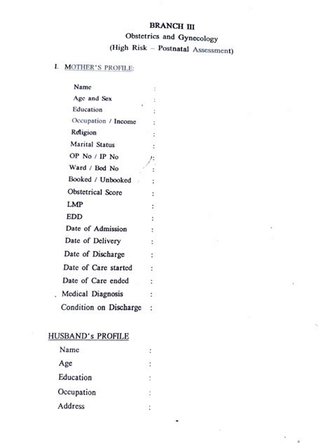 High Risk Postnatal Assessment Pdf Pregnancy Wellness