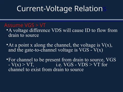 Introduction To Mos Device And Its Structurepptx Introduction To Mos Device And Its Structurepptx