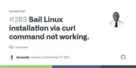 Sail Linux Installation Via Curl Command Not Working · Issue 283