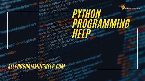 get the best python assignment help by python developers r computersciencehub