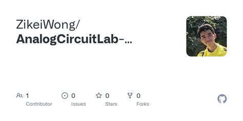 GitHub ZikeiWong AnalogCircuitLab Multisim
