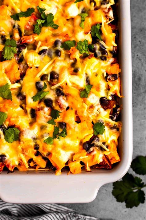 Sweet Potato Black Bean Casserole All Nutritious Sweet Potato Black Bean Casserole All Nutritious