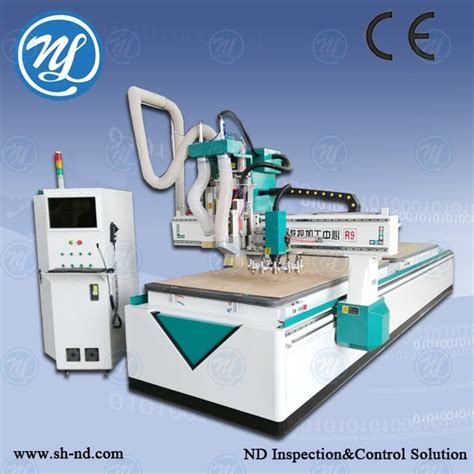 CNC Router NDM1325 With Circle Linear ATC And Drilling Bank ATC CNC