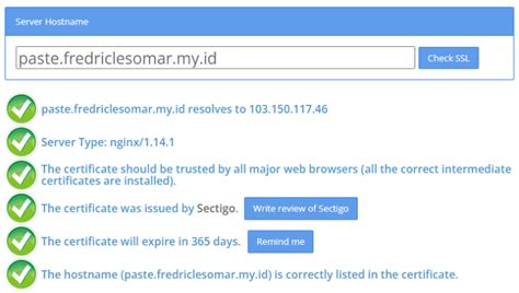 Cara Install Ssl Di Nginx Rumahweb Journal