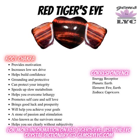 Red Tigers Eye Meaning And Correspondence Crystals Healing