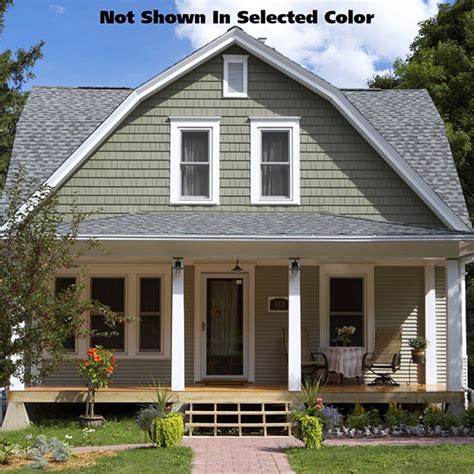 Shaded Cedar Spectrum Shingle Siding And Cedar Top Siding Colors For