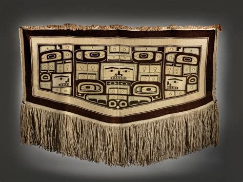 Tlingit Ceremonial Robe Chilkat Blanket The Scholars Feast The