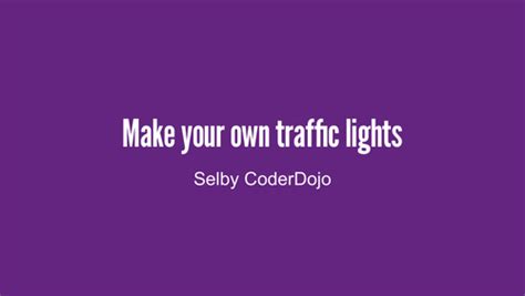 Making A Traffic Light Teaching Resources