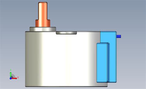 28byj 485v 直流步进电动机 Step 模型图纸下载 懒石网