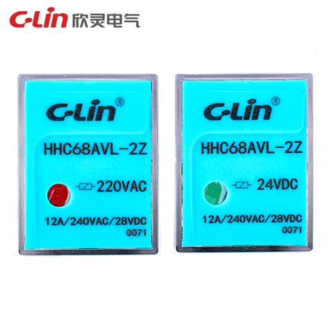 欣灵中间继电器hhc68avl 2z Jqx 13f Ly2 Hh62pl Ac220vdc24v带灯虎窝淘