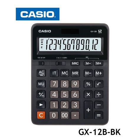 [♥สินค้าพร้อมส่ง♥]casio Calculator เครื่องคิดเลข คาสิโอ รุ่น Gx 12b แบบตั้งโต๊ะ ขนาดใหญ่ 12 หลัก
