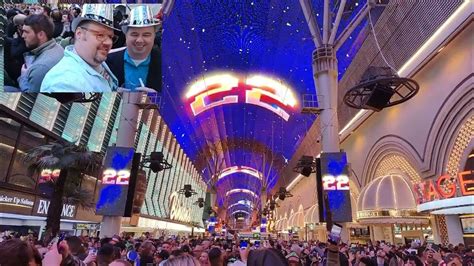 New Years Eve Countdown To 2023 Fremont Street Las Vegas Nv Youtube