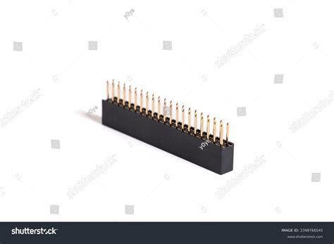 40 Pin Gpio Connector Header Isolated库存照片2398766545 Shutterstock