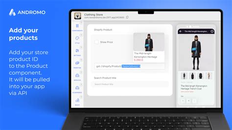 Andromo Mobile App Builder Turn Your Store Into Mobile App With A Few