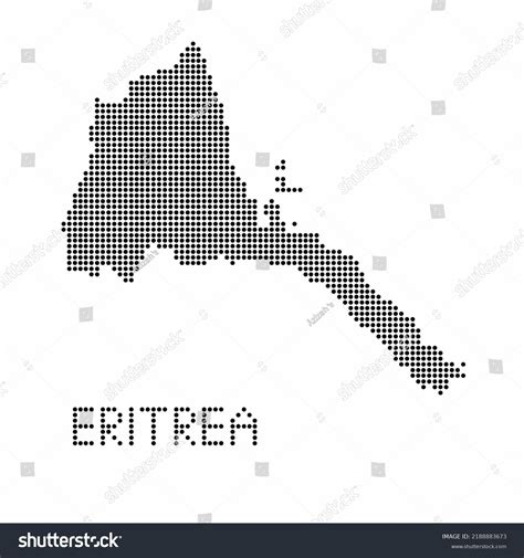 Eritrea Map Grunge Texture Dot Style Stock Vector Royalty Free 2188883673 Shutterstock