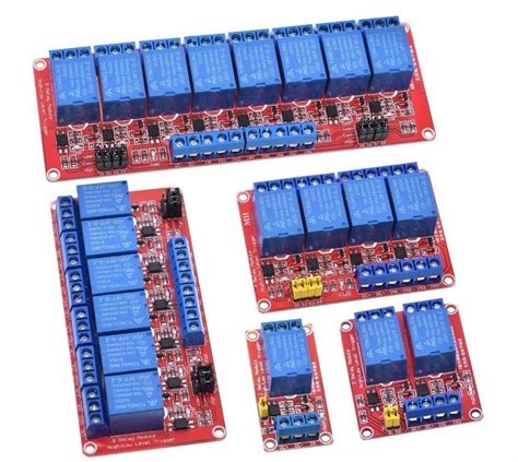 V V V Channel Relay Modules High Low Level Kunkune