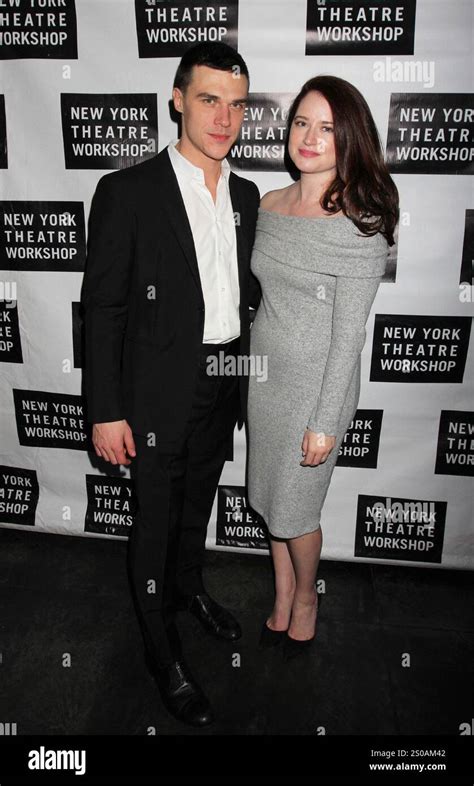 Finn Wittrock And Wife Sarah Roberts Attend The Opening Night Party For