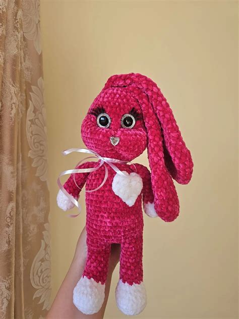 Handmade Crochet Plush Bunny Dailydoll Shop