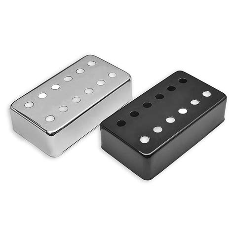 2pcs Two Line12 Hole Brass 7039mm Pickup Covers Lidshelltop For