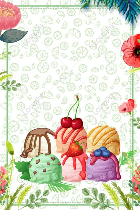 여름 간단한 아이스크림 포스터 이미지 Hd 포스터 간단한 판촉 배경 사진 무료 다운로드 Lovepik