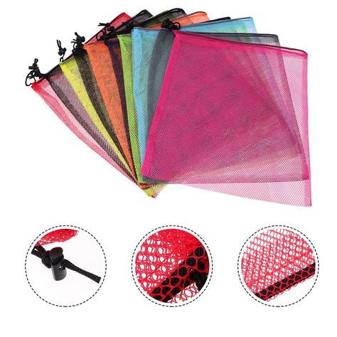 Ideanategrate Washable Grocery Bags For Fruits And Vegetables 10pcs