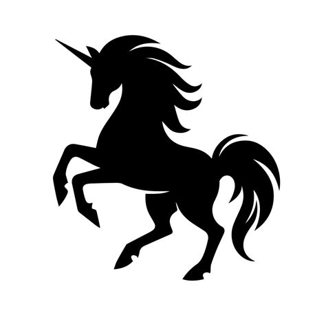 Unicorn Shape Svg Digital Download Silhouette Etsy