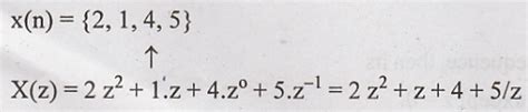 Z Transform Properties Of Z Transform