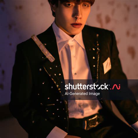 Indoor Photo Jungkook Mafia Outfits Ai Generated Image 2289212919