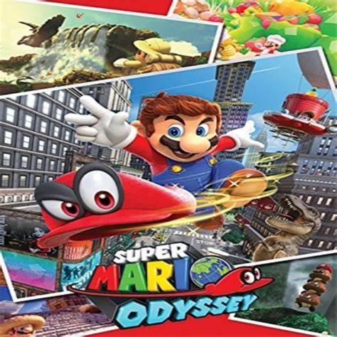 Super Mario Odyssey Collage Maxi Poster Poster Prints By Tesco